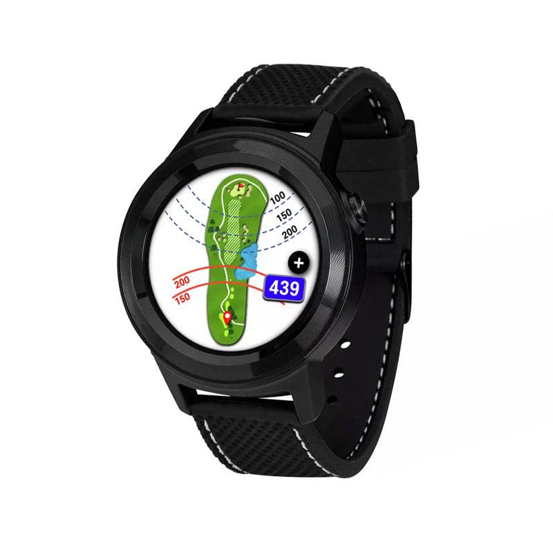 GolfBuddy Aim W11 GPS Golf Watch (Black)