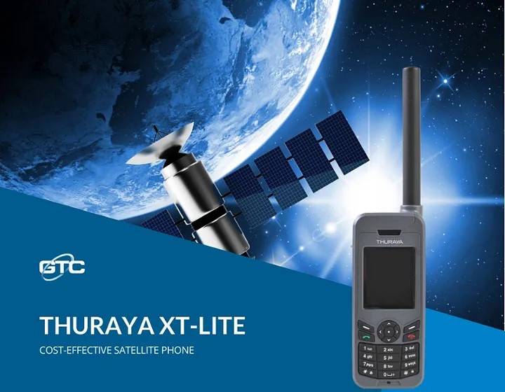 Thuraya XT-LITE Satellite Phone with Prepay SIM Card and $10 Credit