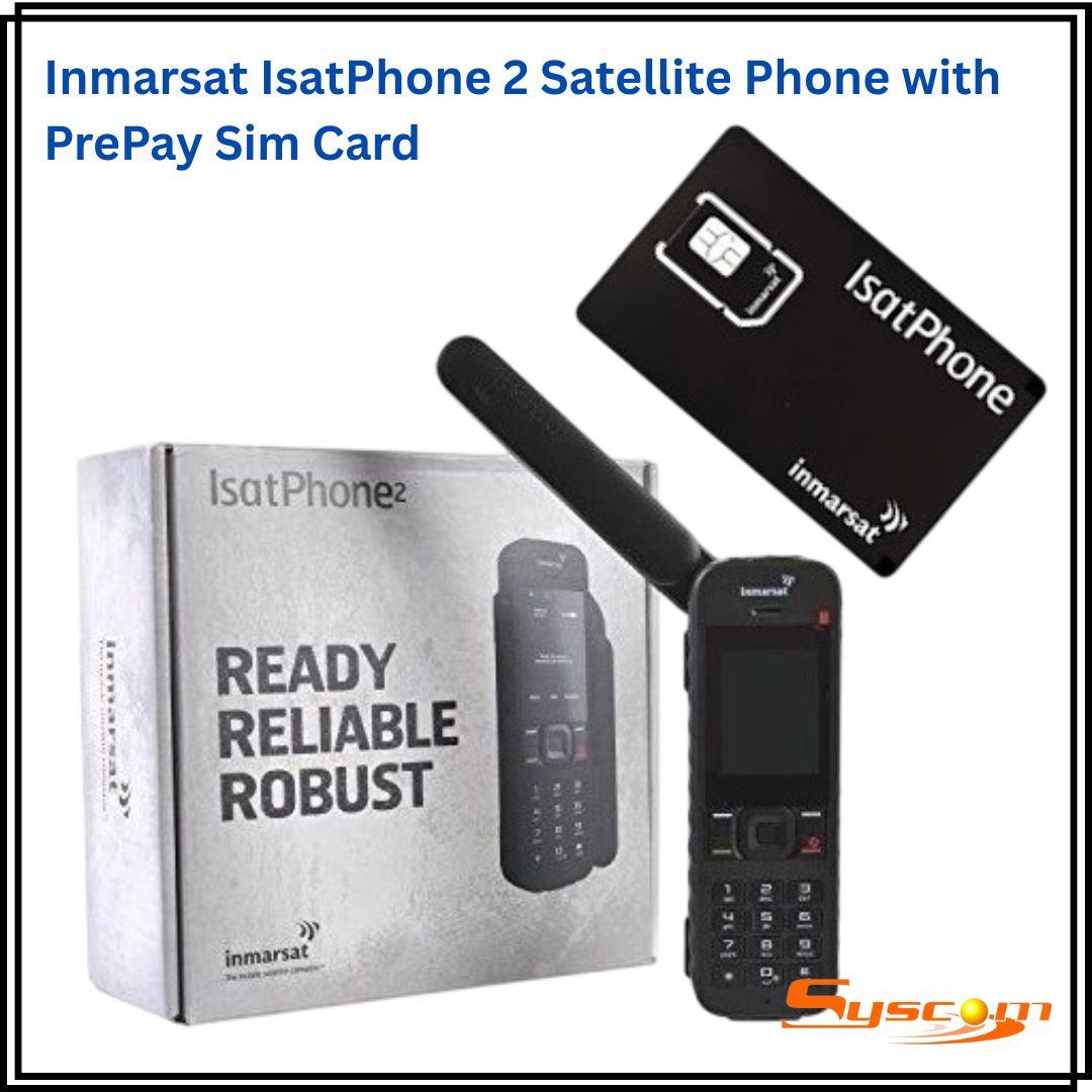 Inmarsat IsatPhone 2 Satellite Phone + PrePay Sim Card